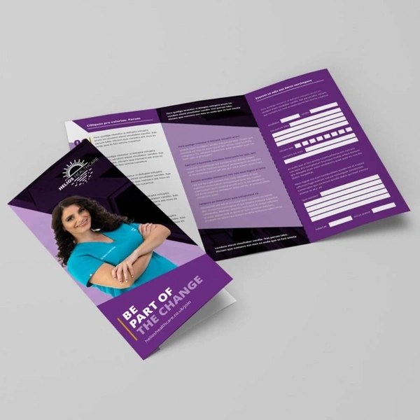 Perforated Folded Leaflets | Office Bridge Group